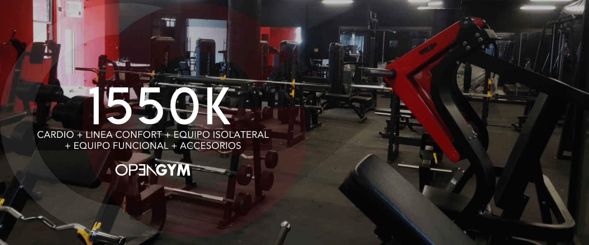 Venta de Aparatos de Gimnasio | Paquetes Personalizados | Open Gym
