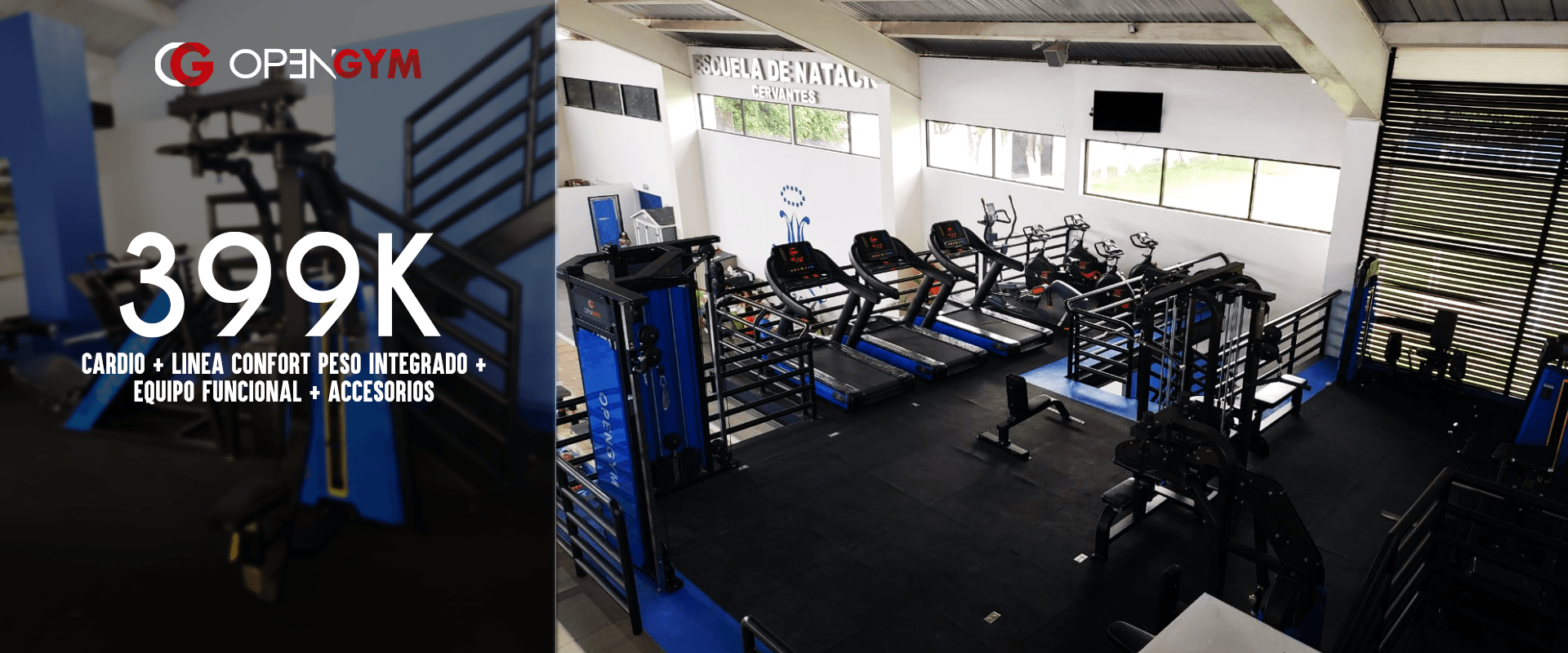 Venta de Aparatos de Gimnasio | Paquetes Personalizados | Open Gym
